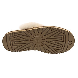 UGG Unisex-Child Funkette Slipper, Chestnut, 9