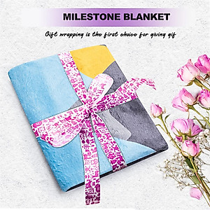 Luwen Ventures Adult Milestone Blanket to Create Lasting Memories | Premium Adult Milestone Blanket | Includes Fun Yellow Rings