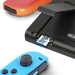 Silicon Power 256GB SDXC Micro SD Card Gaming Memory Card with Adapter Compatible with Nintendo-Switch