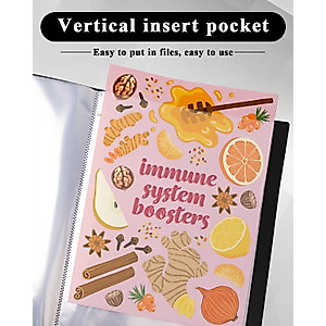 Art Portfolio 4 Packs Portfolio Folder with Plastic Sleeves Presentation Book with Sheet Protectors 11"x17" 30 Pockets 60 Pages Capacity