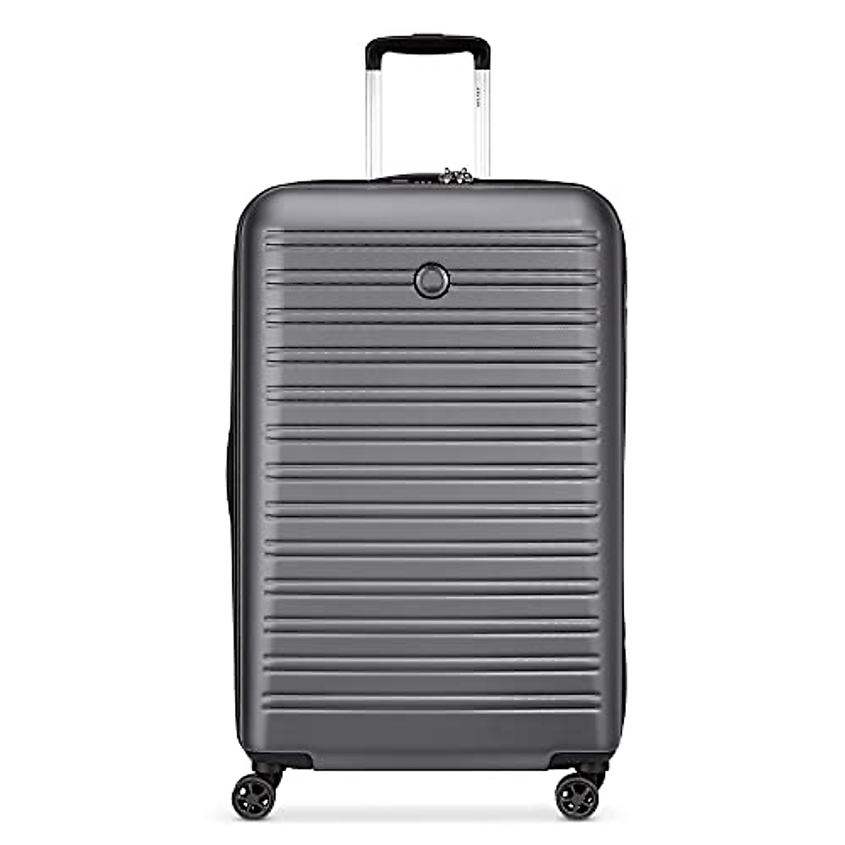 Delsey Adults-Unisex's Hand Luggage, Grey, L (76 cm-105 L) New