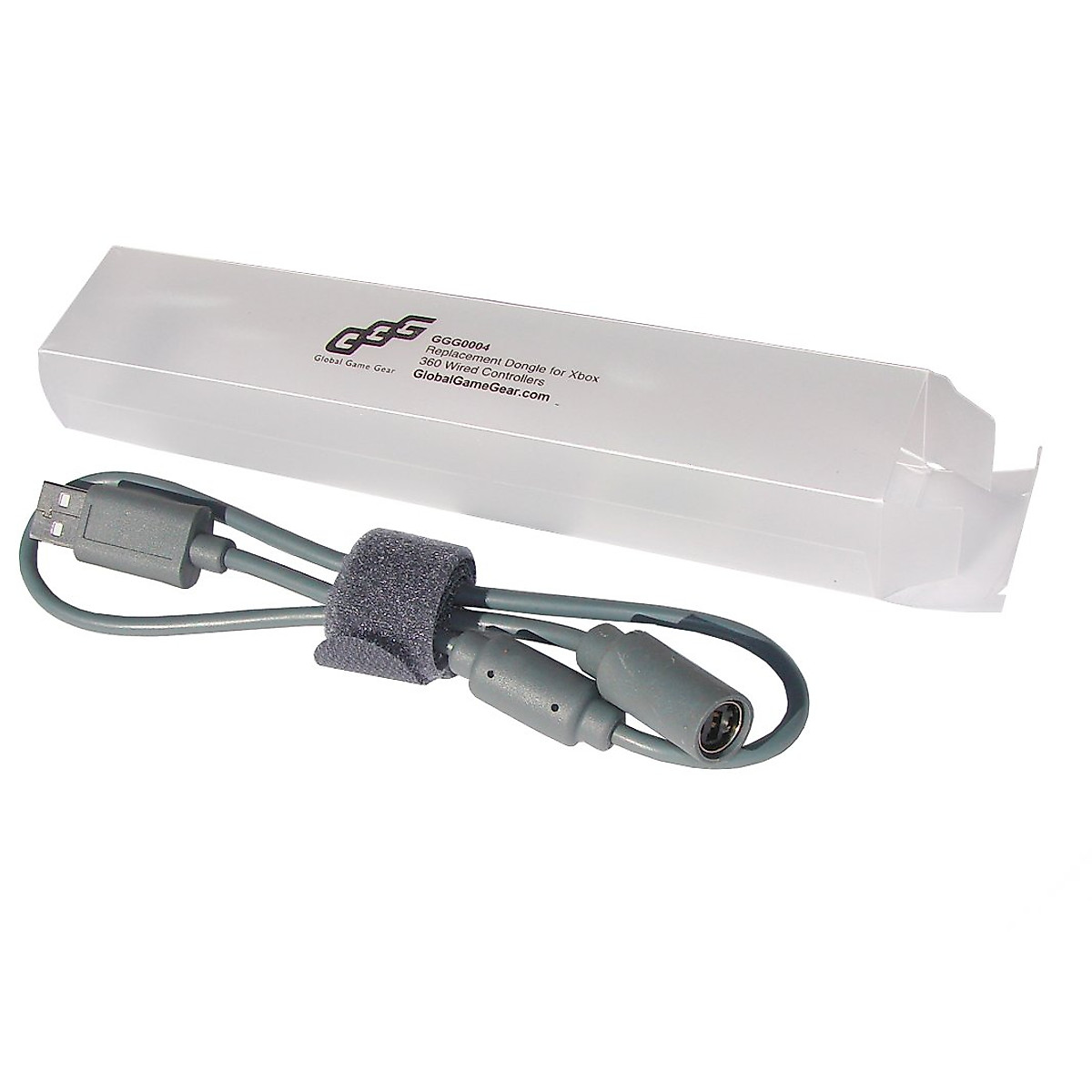 Global Game Gear GGG0004 Replacement Dongle for Xbox 360 Wired Controllers [FULL RETAIL PACKAGE]