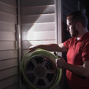 Beams MB970 100 Lumen LED Wireless Battery Powered Motion Sensing Indoor/Outdoor Slim Safety Light, 1-Pack, White