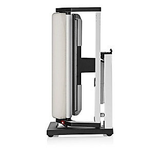 Reliable 100SR Rotary Steam Press - Verve Steam Press with Foot Pedal Control, 3 Steam Settings, Variable Speed, Dual-End Feed for Ironing Long Sheets, 1800W Heating Element, Safety Release Lever