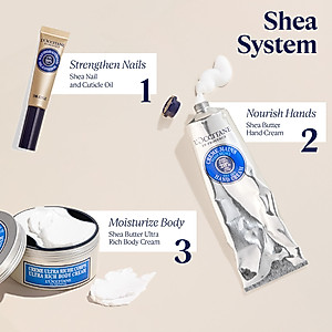 L'OCCITANE Ultra Rich Body Cream: Nourish, Comfort, Sensitive skin ages 3+, Rich Body Cream, 25% Shea Butter