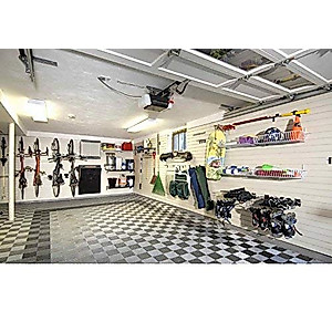 (Pack of 4) LED Shop Light 4FT, 40W 4800LM 6000K Super Bright White, Linkable LED Light Bar for Room, Garage, Corded Electric with Built-in ON/Off Switch, Frosted Cover