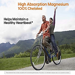 Doctor's Best High Absorption Magnesium Lysinate Glycinate, Easy to Swallow, 120 Ct