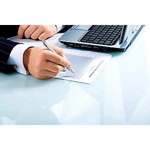 Zebra F-701 Metal Pen, Ballpoint Fine Point Stainless Steel Pen, Knurled Grip, 0.8mm Black Ink, Zebra F701 Retractable Silver Metal Pen with 2 Black Ink Refills in Pack For Women & Men 21213ELG