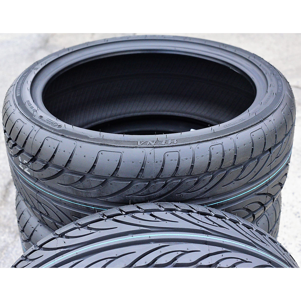 Set of 2 (TWO) Forceum Hena All-Season Passenger Car High Performance Radial Tires-215/45R17 215/45ZR17 215/45/17 215/45-17 91W Load Range XL 4-Ply BSW Black Side Wall UTQG 400AA