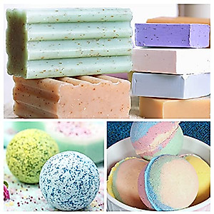 Mica Powder - 30 Pearlescent Epoxy Resin Color Pigments Set- Natural Cosmetic Grade Pigment for Soap Dye, Lip Gloss, Nail Polish, Makeup, Epoxy Resin, Candle Making, Bath Bombs, Slime, 5g/0.18oz