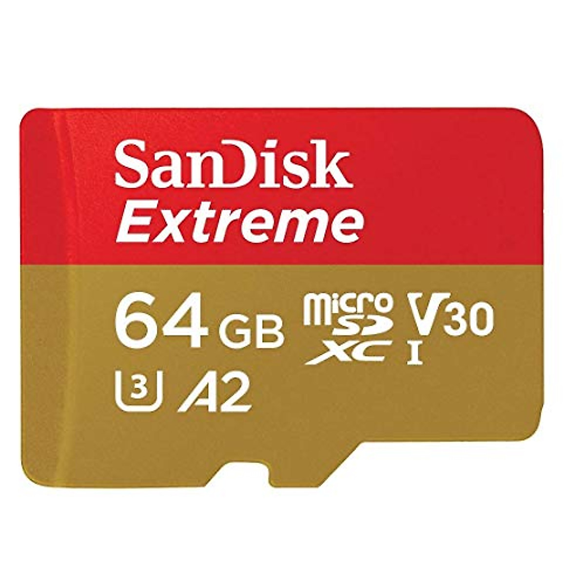SanDisk 64GB Micro SDXC Extreme Memory Card (2 Pack) Works with GoPro Hero 8 Black, GoPro Max 360 Action Cam U3 V30 4K Class 10 (SDSQXA2-064G-GN6MN) Bundle with 1 Everything But Stromboli Card Reader