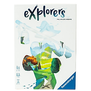 Ravensburger Explorers – an Easy to Learn Flip and Write Strategy Game for Ages 8 and Up