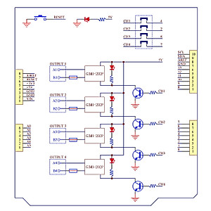 Solid State Relay SSR Board for Arduino Uno Yun Leonardo Zero