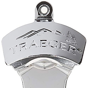 Traeger Grills 7C8525 Chrome Bottle Opener, 7.87 in X 2.36 in