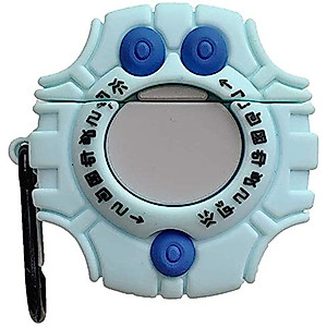 Compatible for Digimon Airpods Pro Case Cover,Digital Monster Airpod pro Charging Case Keychain Bag Pendant Decor Cute 3D Cartoon Toy (Digimon)