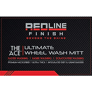 Redline Finish - The ACE Ultimate Microfiber Wheel Wash Mitt