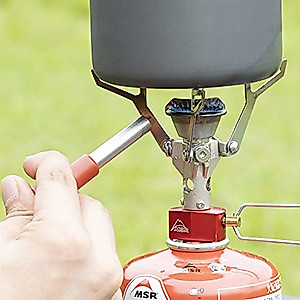 MSR Piezo Ignitor for Canister Stoves, Red