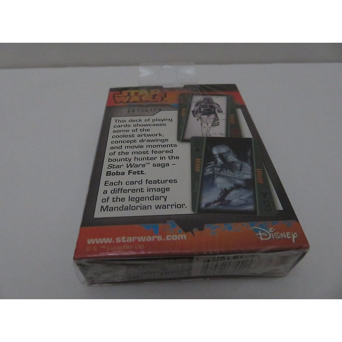 Star Wars Boba Fett Playing Cards Card Game