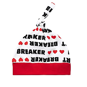 Auggle Baby Boys Girls My First Valentine's Day Romper Infant Long Sleeve Cute Outfit Clothes Set (Red, 3-6 Months)