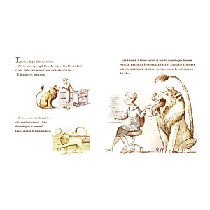 Un leone in biblioteca