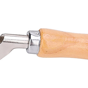 PVC/TPO/EPDM Single Ply Roofing Brass Penny Roller and Flooring Corner Detail Seam Roller (6mm x 30mm)