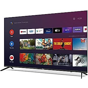 Impecca 55-in. Ultra HD 4K Smart TV, Remote w/Google Assistant Voice Recognition, Google Play, Netflix, YouTube, Movies, Etc, Chromecast Built-in