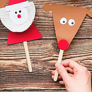 Mr. Pen- Popsicle Stick, Craft Sticks, 4.5 Inch, 200 Pack, Wax Sticks, Popsicle Stick Crafts for Kids, Wood Sticks, Wooden Sticks for Crafts, Sticks for Crafting, Ice Cream Sticks, Wood Craft Sticks