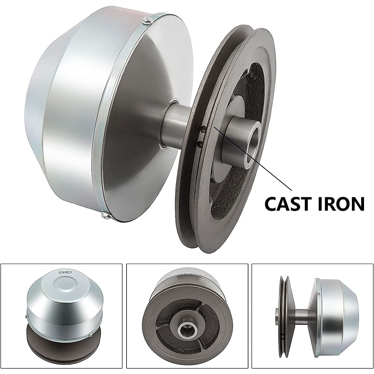 CXRCY Primary Drive Clutch for Yamaha 1985+ G2 G8 G9 G11 G14 G16 G21 G22 4 Cycle Carts Gas Golf Cart 1985 Up