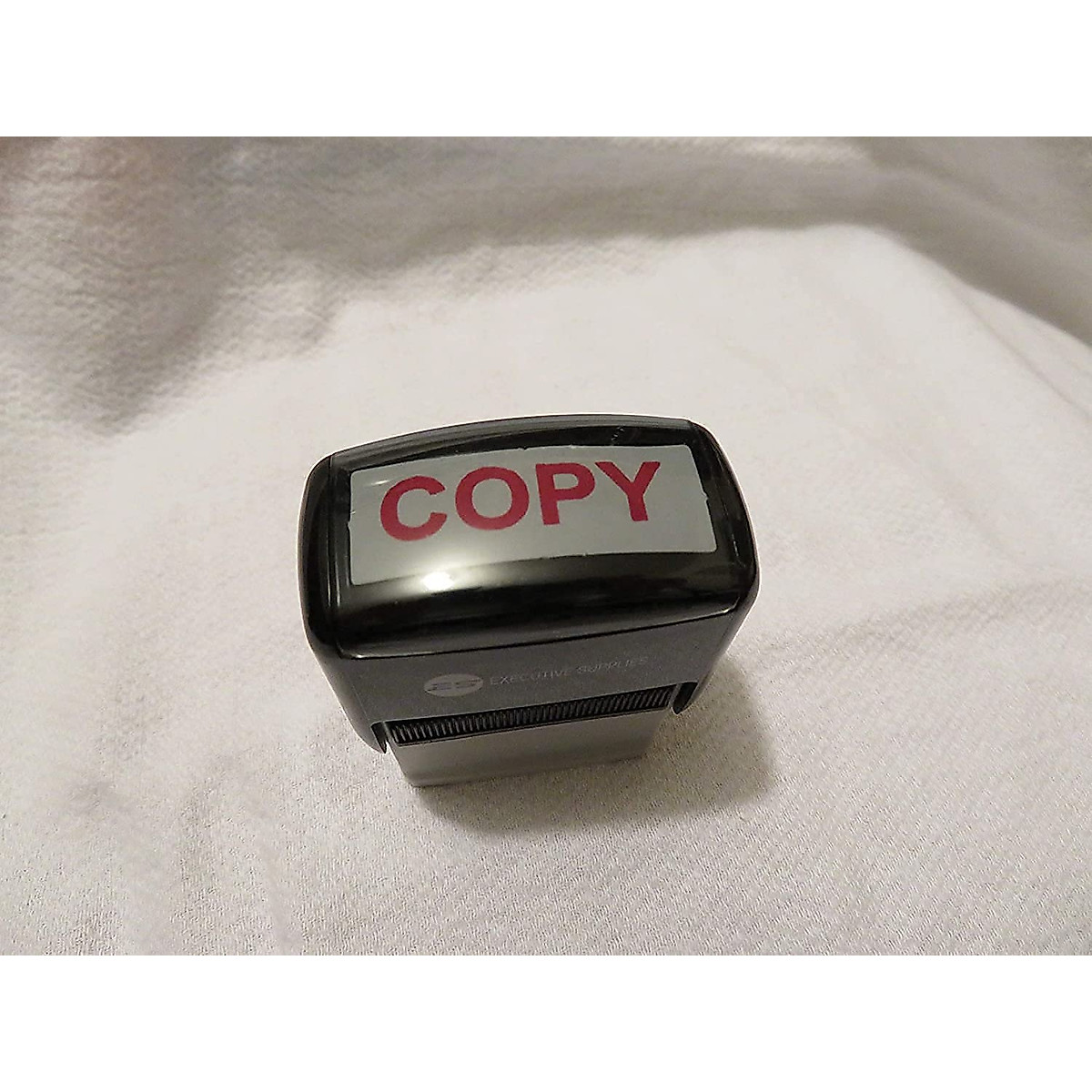 Copy Stamp Self Inking Red -Red Ink- Office Stamps self Inking Advanced Technology Designed for Business and Personal use by Executive Supplies