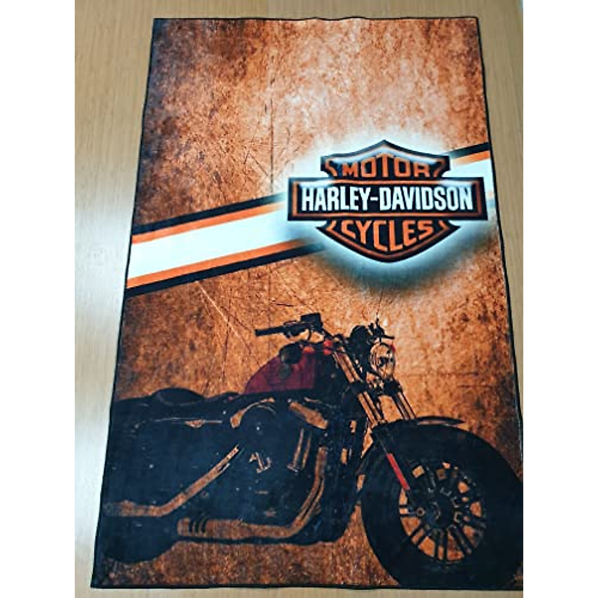 Harley Rug, Motorcycle Rug, Biker Rug, Motorcycle Carpet, Best Rug for Biker