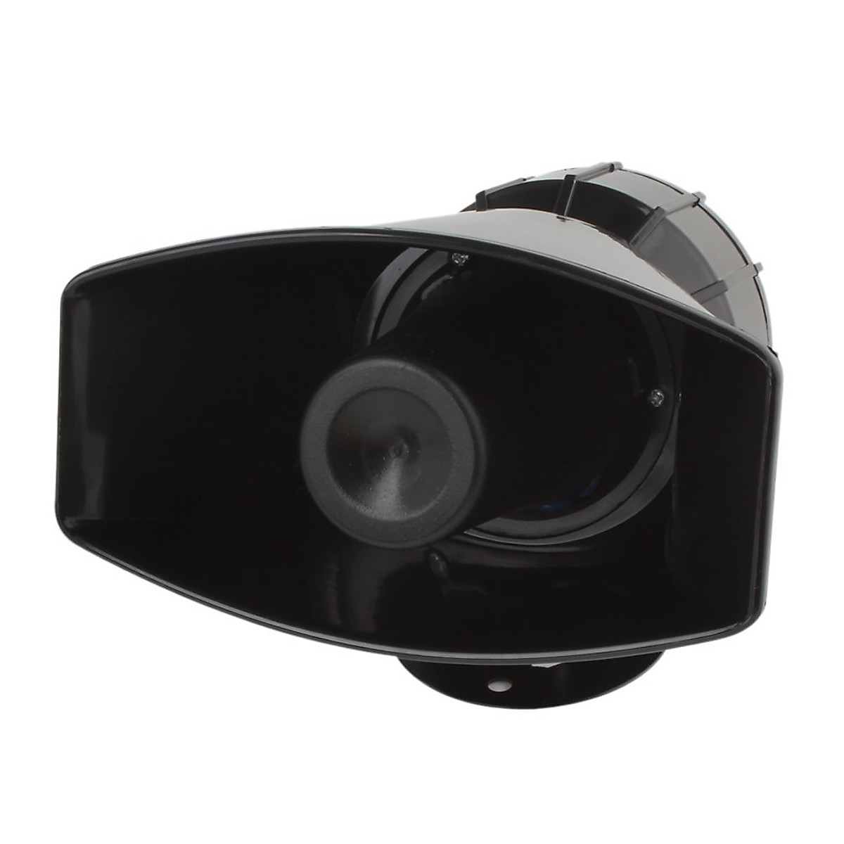 GTP 100W 7 Tone Partol Car Truck Siren Emergency Sounds Electric Horn with Mic PA Microphone Speaker System Amplifier Megaphone Fire Ambulance Hooter Traffic Sound