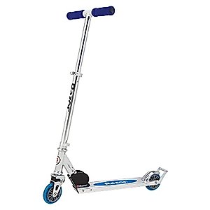Razor A2 Kick Scooter for Kids – Wheelie Bar, Foldable, Lightweight, Front Vibration Reducing System, Adjustable Height Handlebars