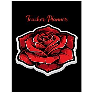 Teacher Planner 2023 2024: Daily and monthly planner 2023 -2024 - Review your daily priorities at the beginning of each day - Check your work calendar daily to review your activities