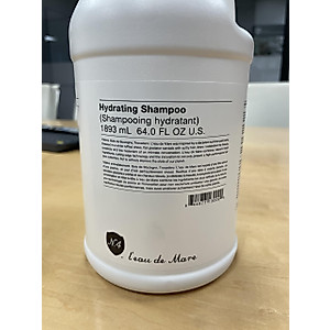 Number 4 Hydrating Shampoo, Shampoo for Women and Men. Sulfate, Gluten, & Paraben Free. Moisturizing & Color Protecting, 64 oz