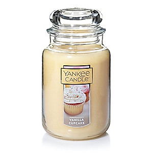 Yankee Candle 1114681Z Large Jar Candle Mango Peach Salsa & Large Jar Candle Vanilla Cupcake