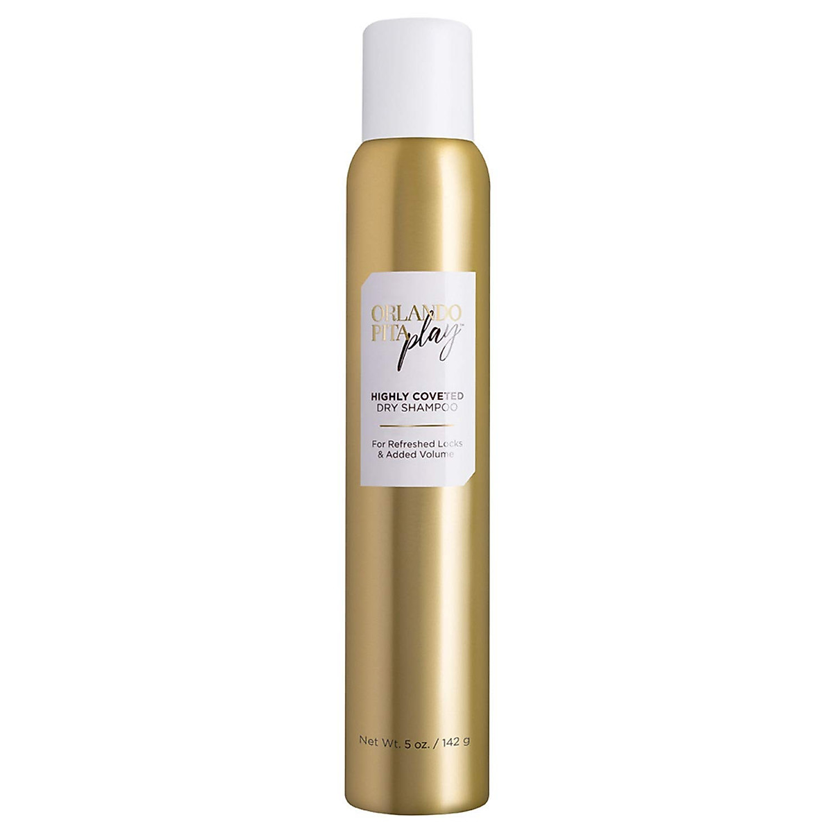 Orlando Pita Play Highly Coveted Dry Shampoo, Absorbs Oil, Adds Fullness, No Parabens, No SLS/SLES, 5.8 Oz