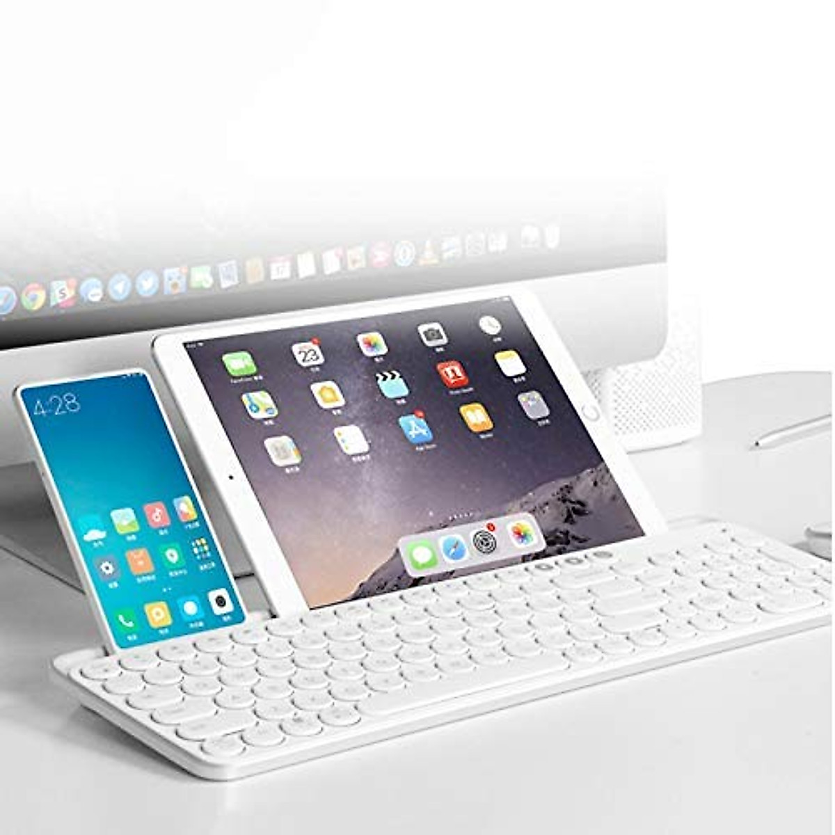 KXA Dual-Mode Keyboard Mwbk01 104-Key 2.4Ghz Multi-System Compatible Portable Keyboard