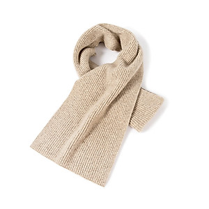Villand 100% Cashmere Scarf for Women, Lightweight Cashmere Pashmina Wrap Scarf (Camel)