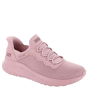 Skechers Women's Hands Free Slip-ins Bobs Squad Chaos-Daily Inspiration Sneaker, Rose, 8.5