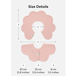 Konny Baby Bibs 5-Pack, 360 ​​° Rotate, New Year Gifts, Soft and Absorbent Bandana Drooling for Boys Girls baby Essentials(Set 4 - Mint, Pink, Beige, Wine Dot, Creamy Gingham)