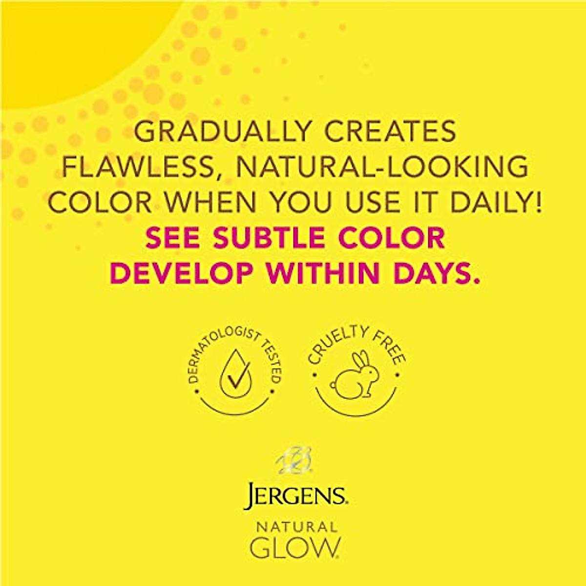 Jergens Natural Glow Face Moisturizer with SPF 20 Sunscreen, Fair to Medium Skin, Oil Free, UVA/UVB Protection - 2 oz