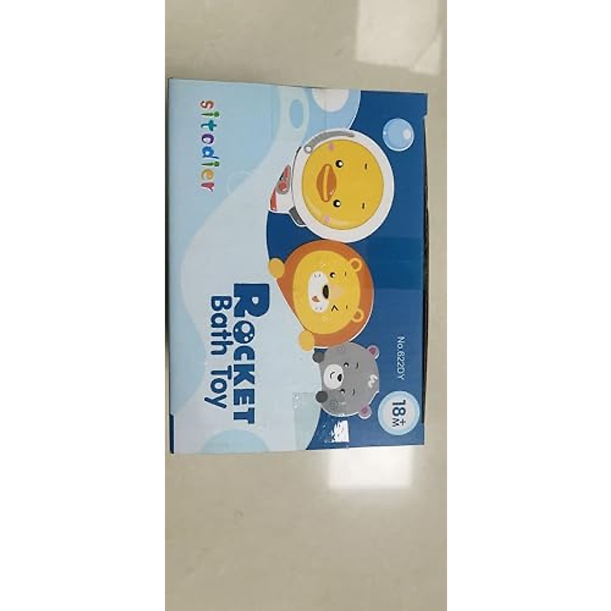 Sitodier Bath Toys | Bath Toys for Toddlers 1-3 Years Old | Space Spray Water with Rotatable Fountain Shower Bathtub Toys | Baby Shower Bath Toys for Toddlers Boys Girls 1 2 3 4 Years