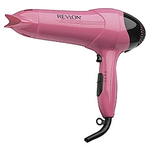 Revlon 1875W Lightweight Hair Dryer | For Easy Smooth Styling (Pink)