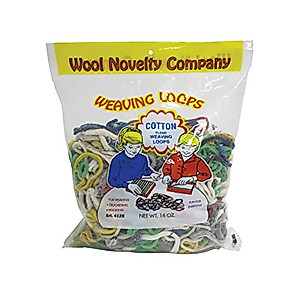 Wool Novelty Cotton Weaving Loops, 16-Ounce