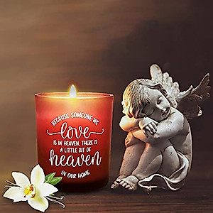 Memorial Gifts for Loss of Loved One - Express Your Sympathy Gift, Soy Wax Scented Candles, Bereavement Gifts - Sympathy Gifts for Loss of Mother, Father - Candles Gifts (Vanilla)