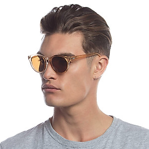 Le Specs Women's Hey Macarena Polarized Sunglasses, Blonde/Brown Mono, One Size