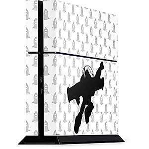 Skinit Decal Gaming Skin Compatible with PS4 Console - Officially Licensed Disney Toy Story Buzz Lightyear Silhouette Design