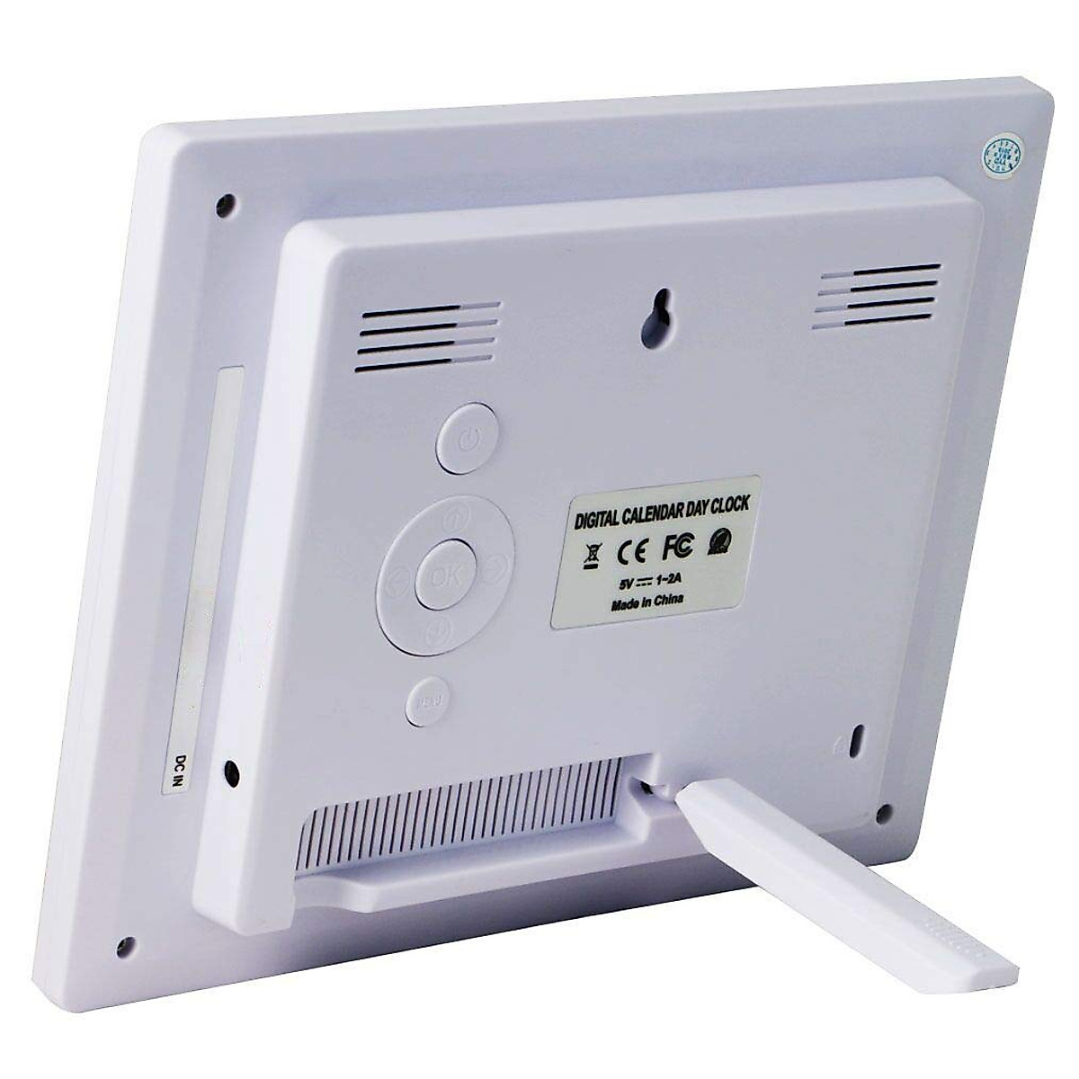 TMC [Newest 8 Inch Digital Day Clock for Seniors - Large Clock with Day Date for Elderly with Large Number,12 Alarm Options for Dementia, Alzheimer