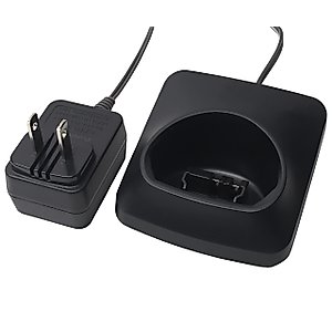 Cerepros PNLC1078 YA AC Charger Base Power Adapter Replacement for Panasonic Cordless Phone Handset Black