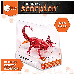 HEXBUG Robotic Scorpion, Autonomous Mechanic Scorpion Toys for Kids, Adjustable Robotic Scorpion Figure, STEM Toys for Boys & Girls Ages 8 & Up, Styles May Vary